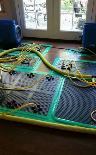 Water Damaged Wood Floors: Water Extraction Services