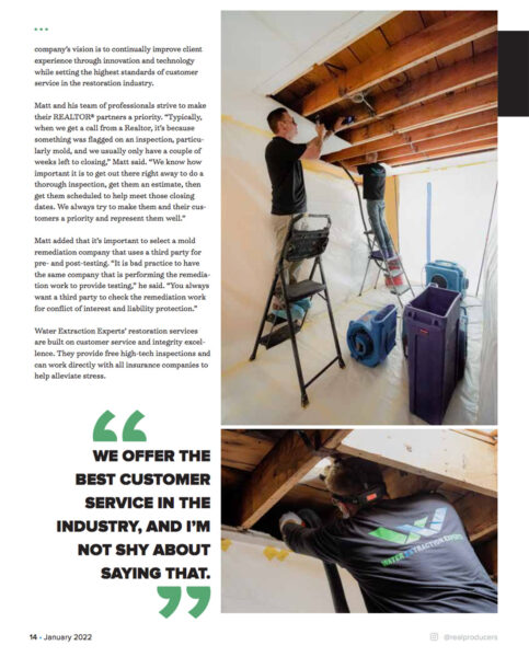 Water Extraction Experts Featured in Real Producers Spotlight - Water ...