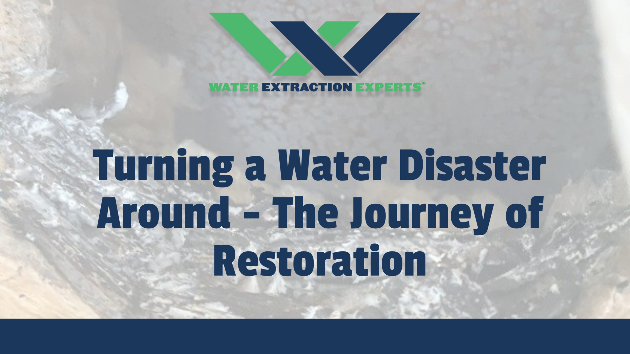 Turning a Water Disaster Around - The Journey of Restoration - Water ...